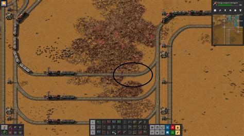 Factorio Group I Set Up Something Like A Waiting Station For Trains In Which Trains Is