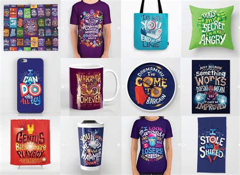 MCU Character Posters Behance