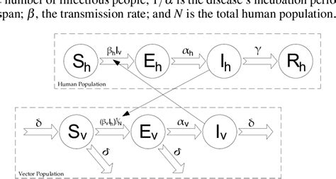 Schematic Representation Of The Seir Sei Model For The Zika Virus Download Scientific Diagram