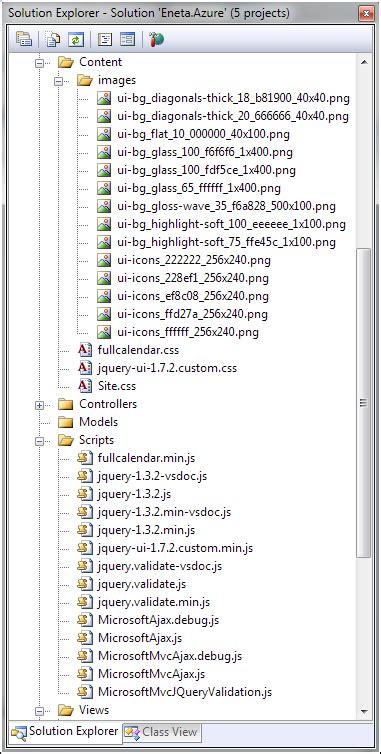 Using Fullcalendar Jquery Component With Aspnet Mvc
