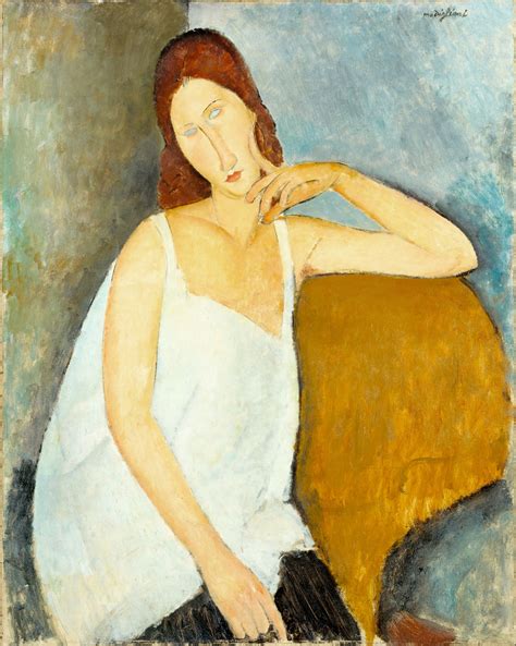 Amedeo Modigliani 1884 1920 Oeuvres Biographie Tableaux Vmuseum