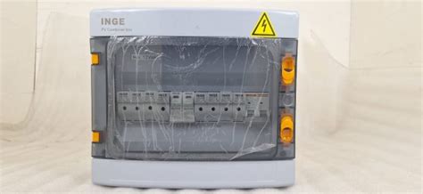 INGE PV 500V Isolation Protection Box 4 PV Inputs 1 DC Output 4 Strings 1 MPPT 12 Way