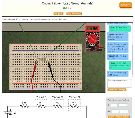 Screenshot Of Three Resistor Activity Download Scientific Diagram