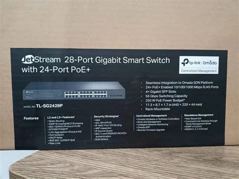 Tp Link JetStream 28 Port Gigabit Smart Switch With 24 Port PoE At Rs 16000 TP Link Network