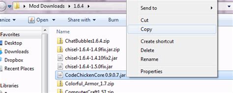 code chicken core minecraft mod download and installation