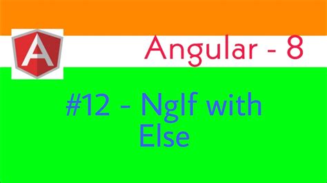 N With Else In Angular 8 Onlycoding Angular 8 In Hindi Youtube