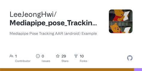 Github Leejeonghwi Mediapipe Pose Tracking Aar Example Mediapipe Pose Tracking Aar Android