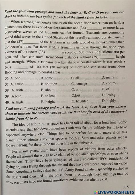 Practice 18 Activity Live Worksheets