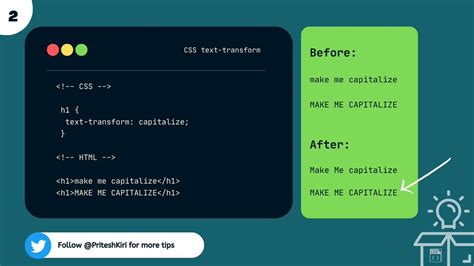 Do You Know Css Property Text Transform Capitalize Is Not Applicable