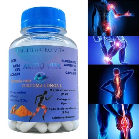 Artrox Plus 60 Caps Para Artrite E Artrose Shopee Brasil