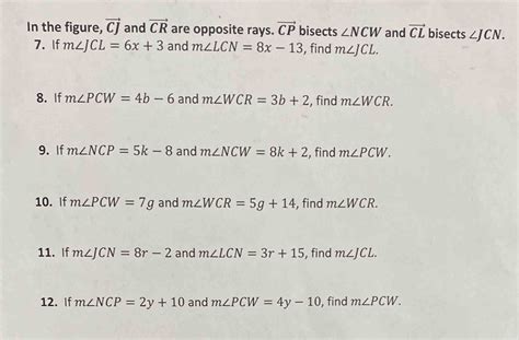 solved in the figure vector cj and vector cr are opposite rays