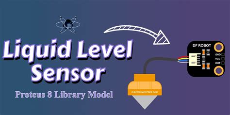 new liquid level sensor fs ir02 proteus library download free electronics tree