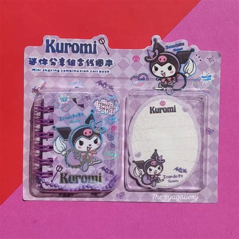 Kuromi Mini Sharing Combination Coil Book Style 3 The Jiya Gallery