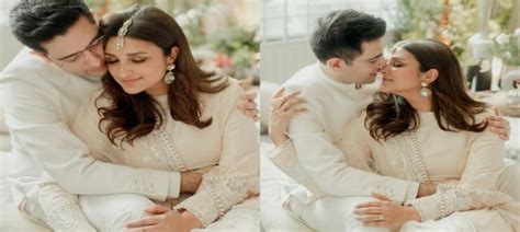 AAP MP Raghav Chadha and actor Parineeti Chopra exchange rings in ...