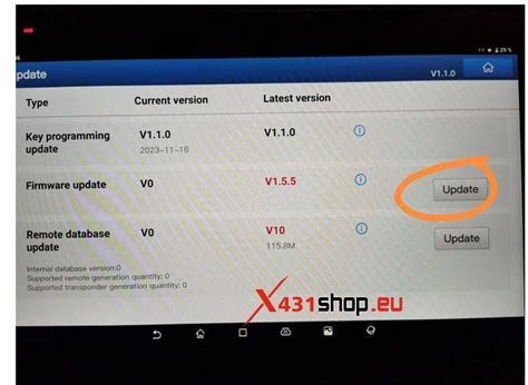 エラーをデコードします Launch X431 Pad 7 ファームウェア アップデートが解決されました 自動車ソリューション