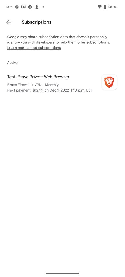 Link Subscription Follow Up Issue · Issue 26977 · Bravebrave Browser