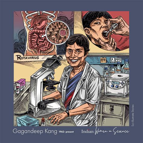 gagandeep kang clinician scientist and virologist from… by sci illustrate sci illustrate
