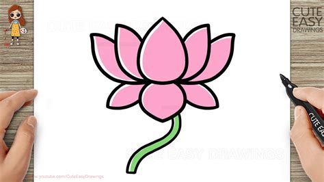 How To Draw A Lotus Flower For Maxresdefault How To Draw Lotus Flower
