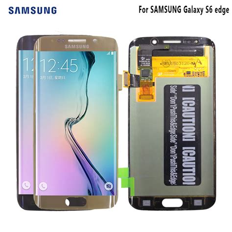 AMOLED Display For SAMSUNG Galaxy S Edge LCD Display G G I G F Touch Screen Digitizer