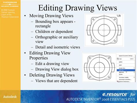 PPT Chapter Creating And Editing Drawing Views PowerPoint Presentation ID