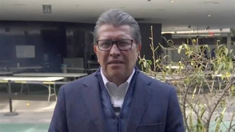 Senadores Me Brindaron Confianza Para Cargo Ricardo Monreal Grupo