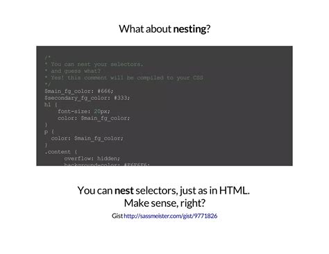 Introduction To CSS Preprocessors PPT