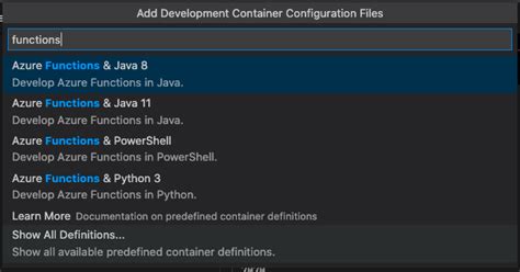 The Usage Of Docker Base Images Of Azure Functions Stack Overflow