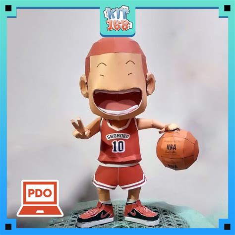 M H Nh Gi Y Anime Game Chibi Hanamichi Sakuragi Slam Dunk Shopee Vi T Nam