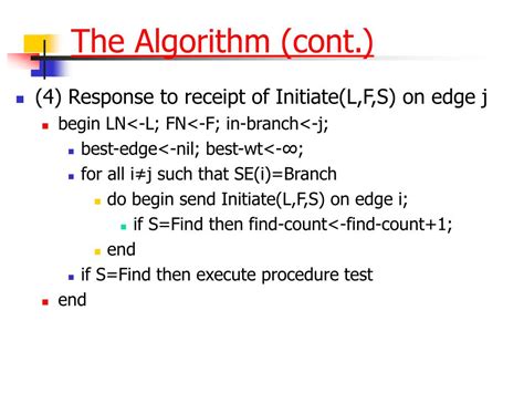 Ppt Minimum Spanning Trees Ghs Algorithm Powerpoint Presentation