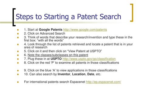 Ppt New Product Development Preliminary Patent Research On The