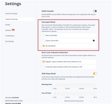 How To Change Your Keyboard Gamepad Mode Wooting Store Knowledge Base