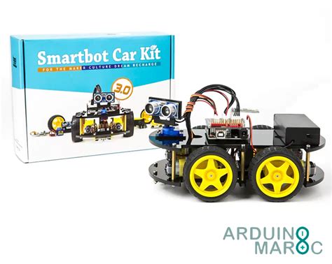 Kit Voiture Robot Kuongshun V30 Arduino Maroc