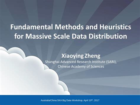 pdf fundamental methods and heuristics for massive scale data