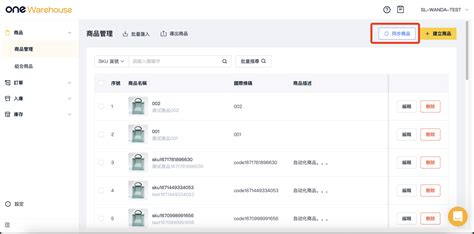 Platform Product Synchronization Onewarehouse