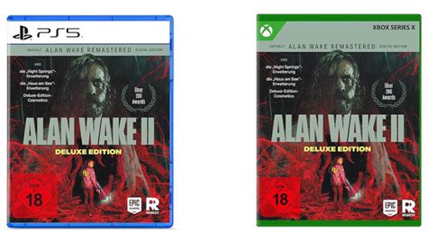 "Alan Wake 2" Deluxe Edition & Collectors Edition für die Playstation 5 ...