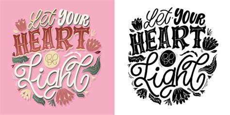 현대 서예 스타일로 손으로 그린 동기 부여 글자 인용문 인쇄 및 포스터 디자인을 위한 영감 슬로건 티 디자인 머그잔 프린트 벡터 0명에 대한 스톡 벡터 아트 및 기타 이미지