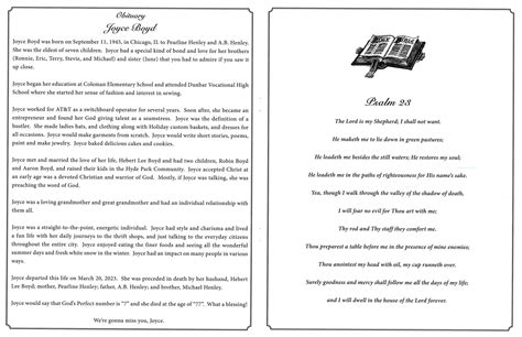Joyce Boyd Obituary Aa Rayner And Sons Funeral Homes