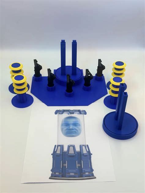 Power Rangers Command Center Diorama Free 3d Print Model Makerworld