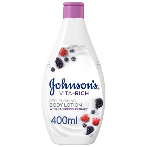Johnson And Johnson Body Lotion Raspberry 400 Ml Sharjah Co Operative