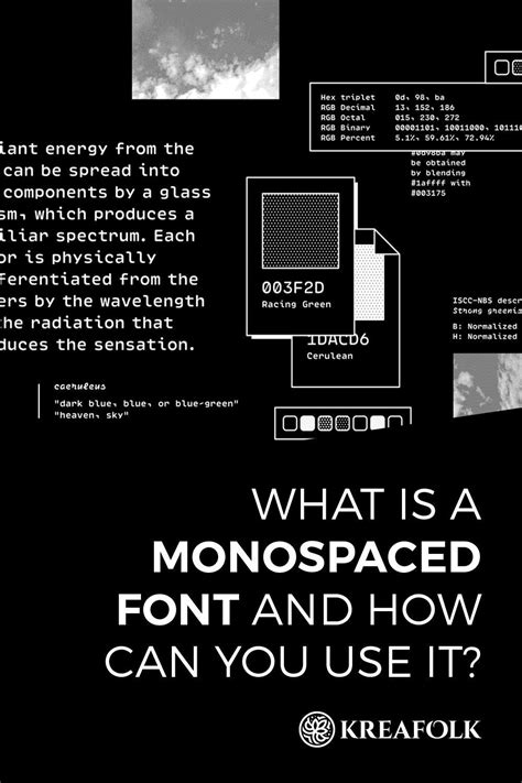 How To Use Monospaced Font In Your Graphic Artwork Artofit