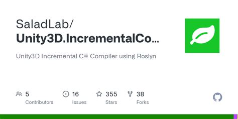 Github Saladlabunity3dincrementalcompiler Unity3d Incremental C