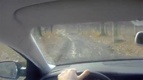 Spinning Tires And Burnout Off Road Audi