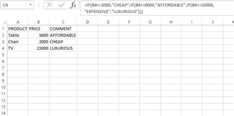Excel Formula For IF With Multiple Conditions IF Formula