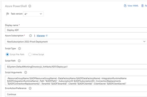 Authentication Type Missing From Linked Service In Azure Data Factory