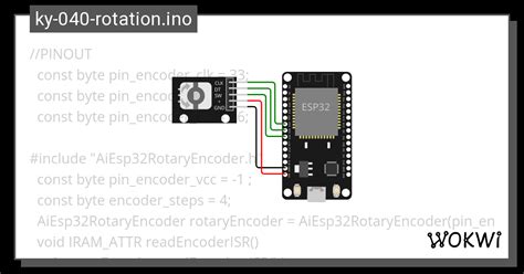 AI ESP Encoder Lib Demo Copy Wokwi ESP STM Arduino Simulator