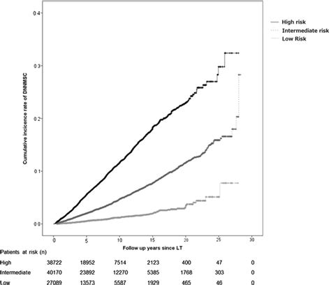 Incidence Rate Of NMSC Among Groups With Low Intermediate And Download Scientific Diagram