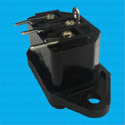 Plastic Ac Socket Screw Right Angle Pin Number Of Sockets 1 At ₹ 12 Piece In New Delhi