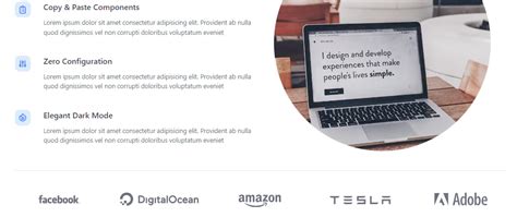 28 Tailwind Feature Section Examples