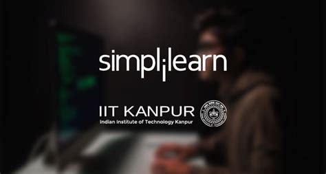 Simplilearn Partners With Iit Kanpur For Professional Certificate