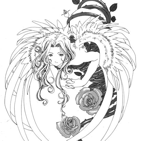 Fujishima Kousuke Gorgeous Rose Aa Megami Sama Absurdres Highres Non Web Source Official